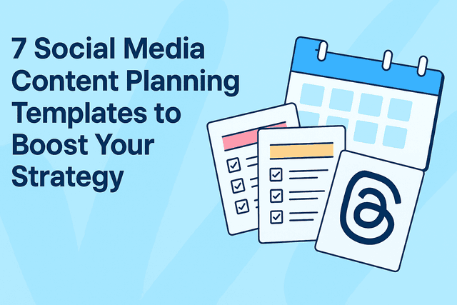 7 Social Media Content Planning Templates to Boost Your Strategy - Postiz